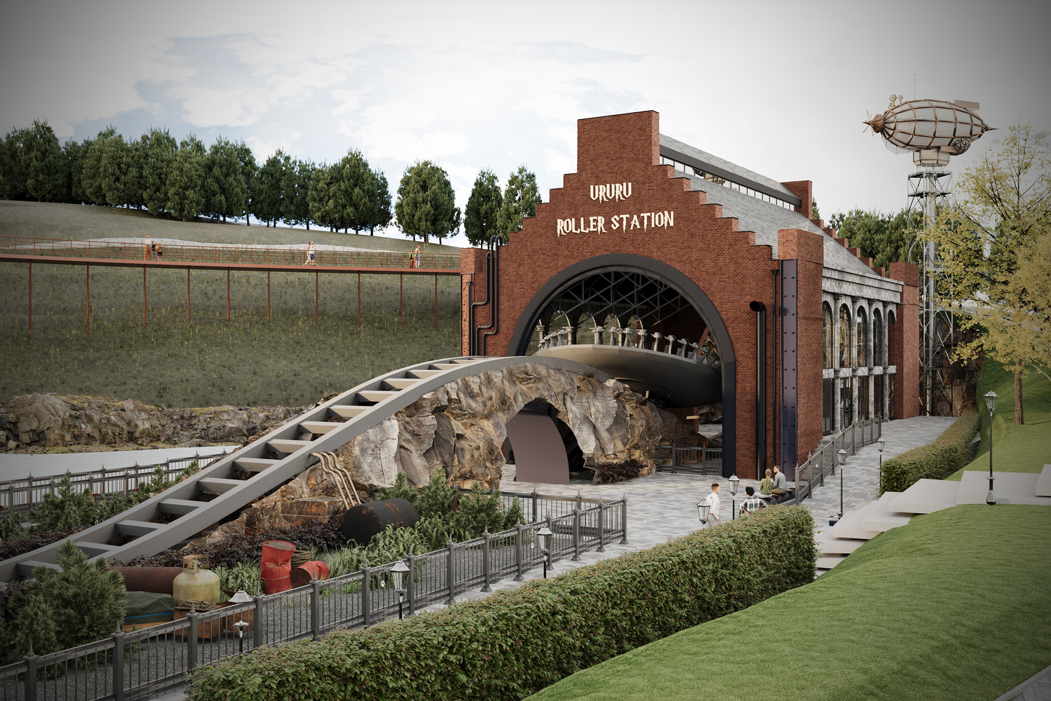 Атракціон "DISK’O COASTER" в парку розваг УРУРУ: світ розваг чекає на тебе!